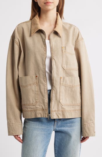 SLVRLAKE Casey Canvas Worker Jacket | Nordstrom