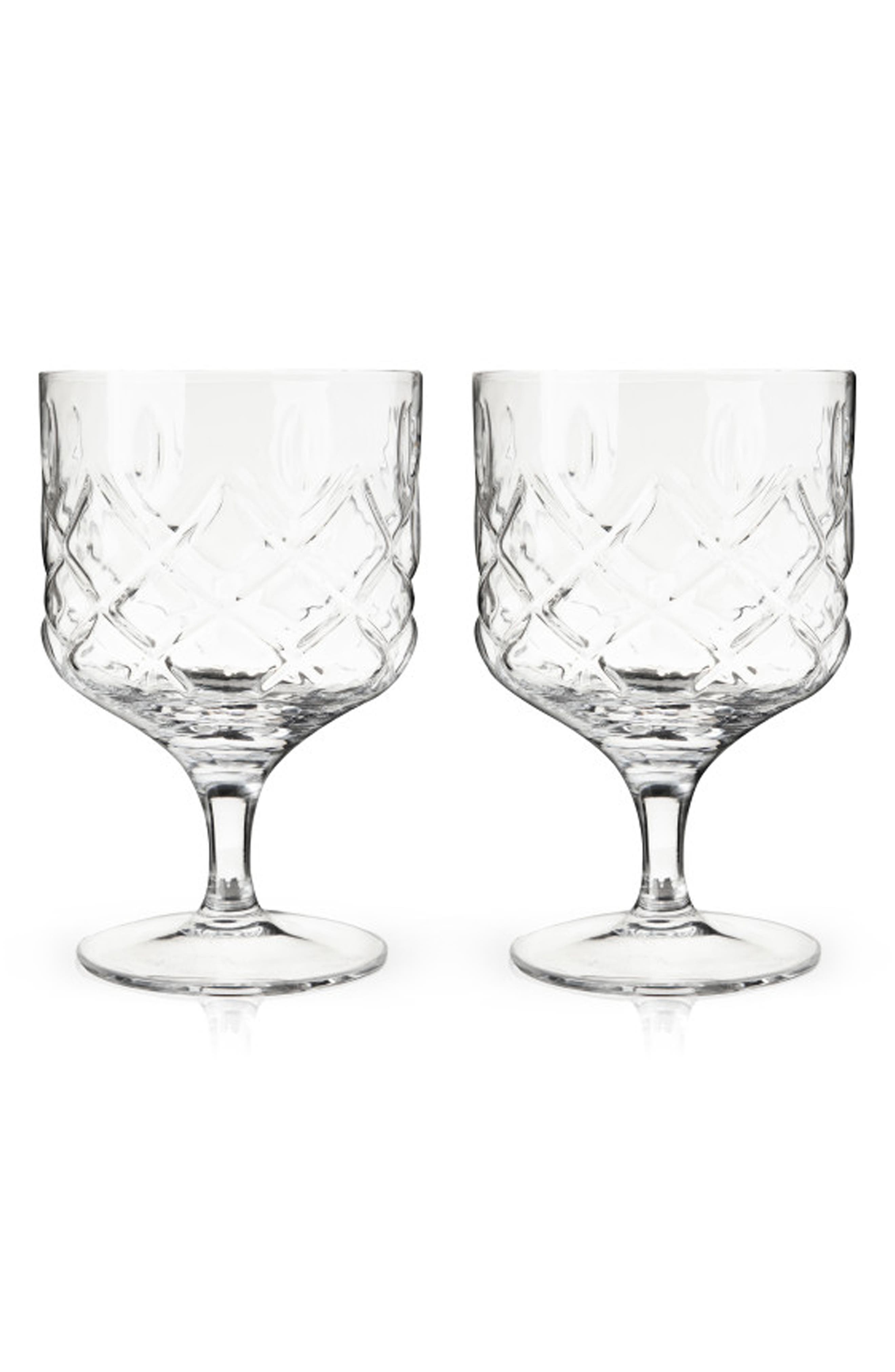 TRUE BRANDS Set of Two Stemmed Admiral Cocktail Glasses | Nordstromrack