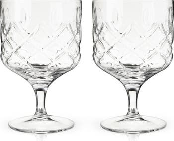 TRUE BRANDS Set of Two Stemmed Admiral Cocktail Glasses | Nordstromrack