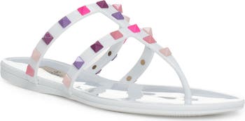 Valentino Garavani Rockstud Jelly Flip Flop (Women) | Nordstrom