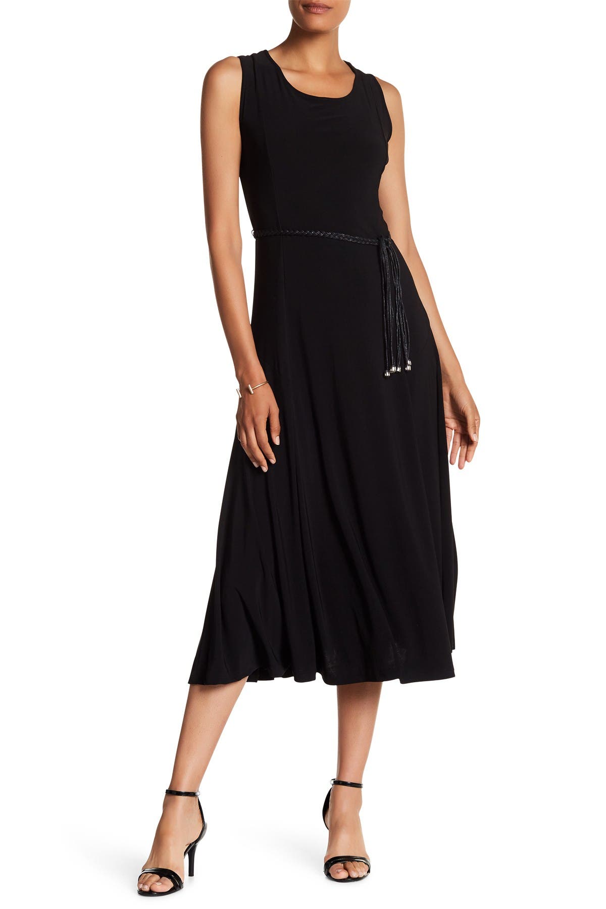 Nina Leonard Sleeveless Midi Dress | Nordstromrack