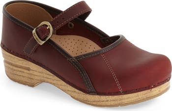Dansko 'Marcelle' Woodgrain Wedge Mary Jane (Women) | Nordstrom