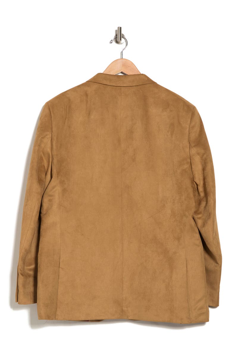 Nautica Solid Faux Suede Two Button Notch Lapel Sport Coat | Nordstromrack