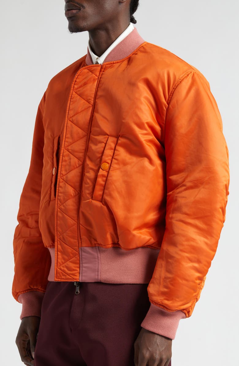 Martine Rose Classic Logo Back Bomber Jacket | Nordstromrack
