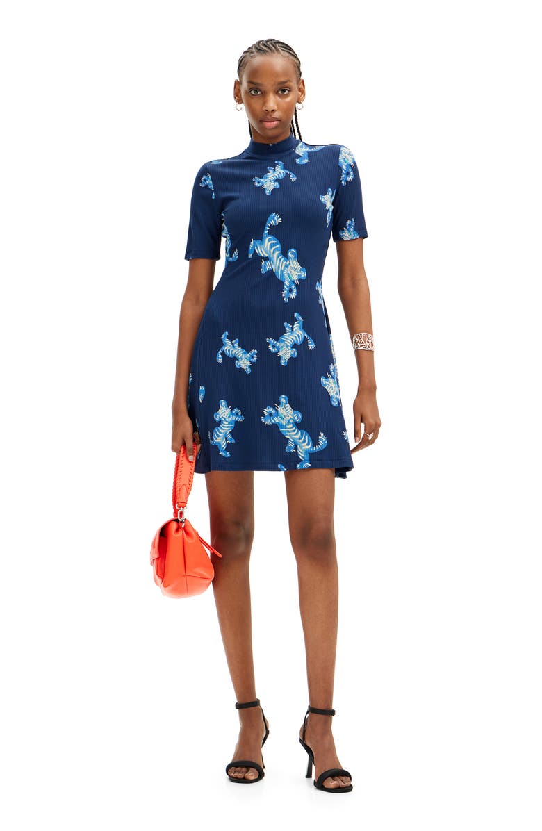 Desigual Tigers Lacroix Fit & Flare Dress | Nordstromrack
