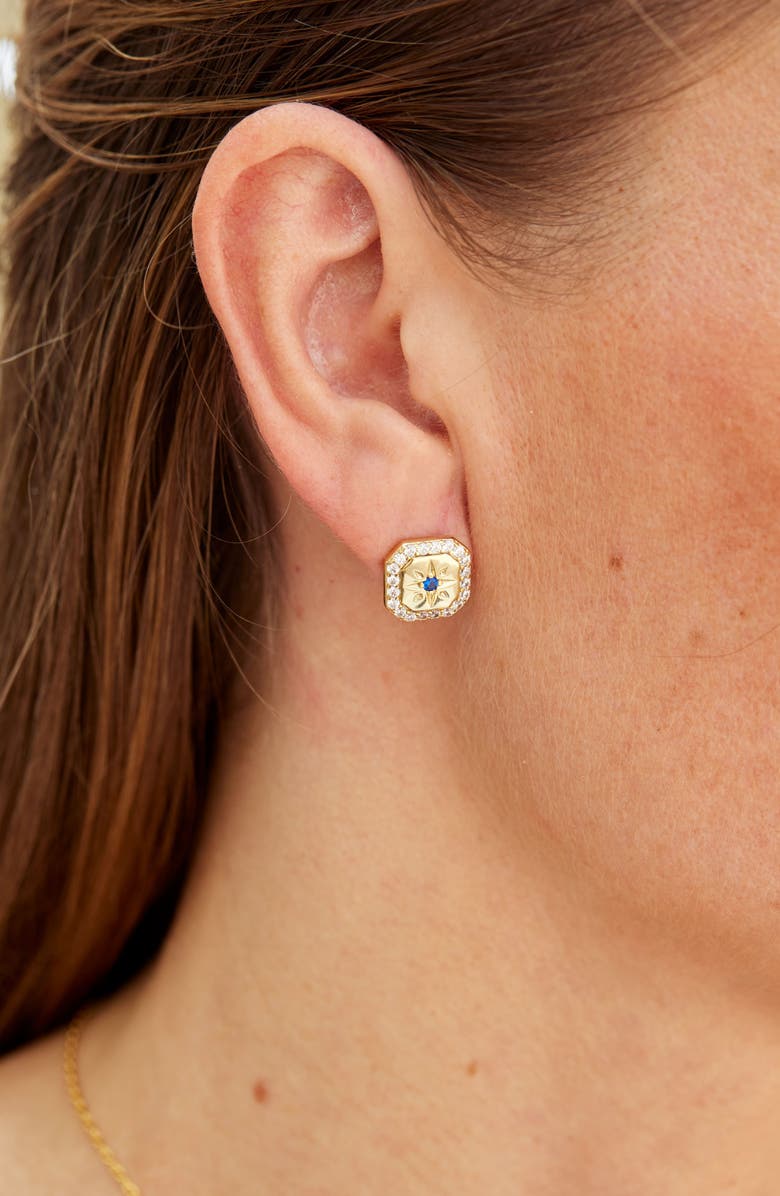 SAVVY CIE JEWELS Crystal Starburst Stud Earrings | Nordstromrack