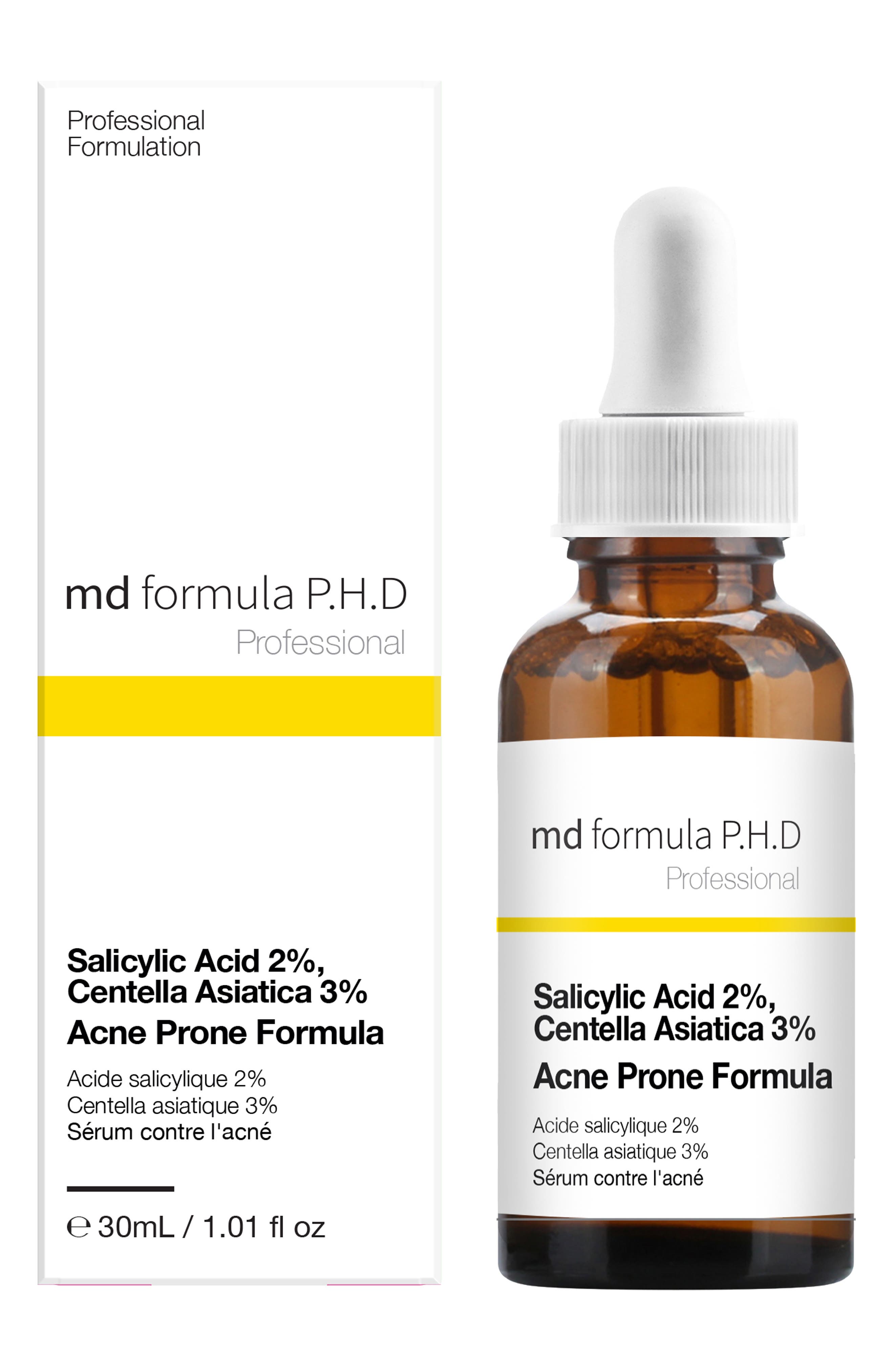 MD FORMULA Acne Prone Serum with Salicylic Acid & Centella Asistica ...