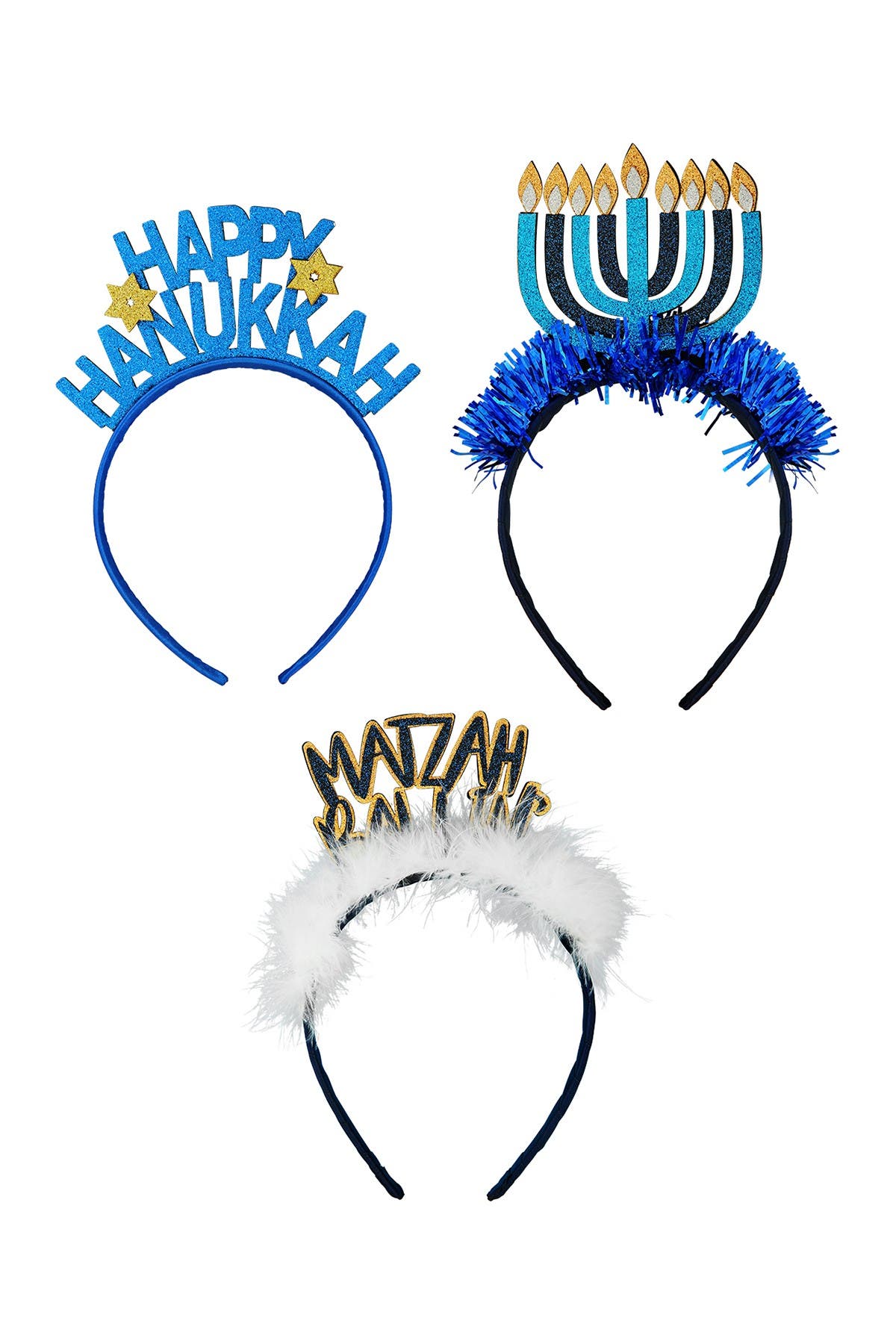 Berry Hanukkah Headbands - Pack of 3 | Nordstromrack