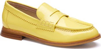 Johnston & Murphy Gillian Patent Leather Penny Loafer (Women) | Nordstrom
