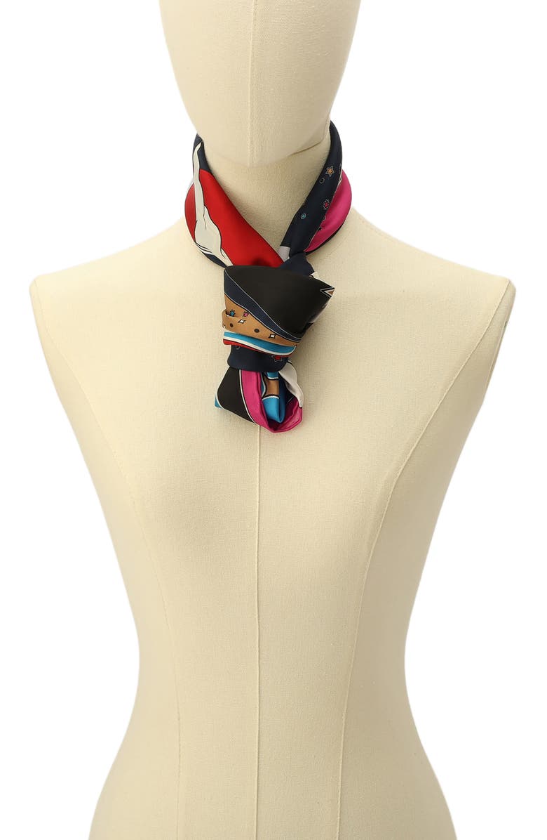 Kate Spade New York outer space silk square scarf | Nordstromrack
