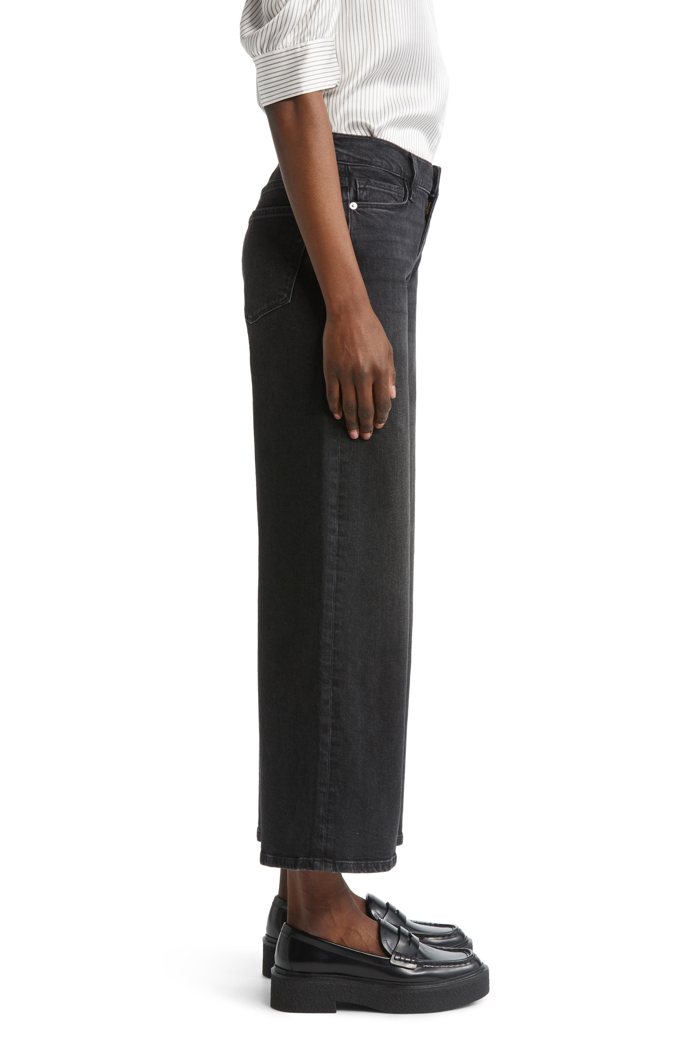 FRAME Le Pixie Slim Palazzo Wide Leg Jeans | Nordstromrack