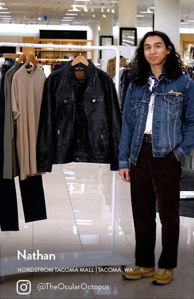 Frye Leather Trucker Jacket | Nordstromrack