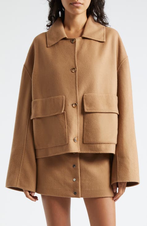 Women's Short Wool & Wool-Blend Coats | Nordstrom