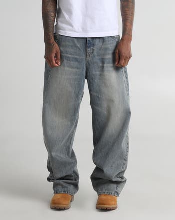 Shaka Wear Twisted Baggy Denim | Nordstrom