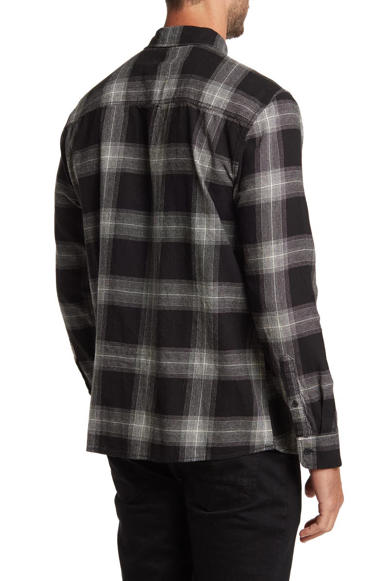 Topman Lightweight Check Button-Up Shirt | Nordstromrack