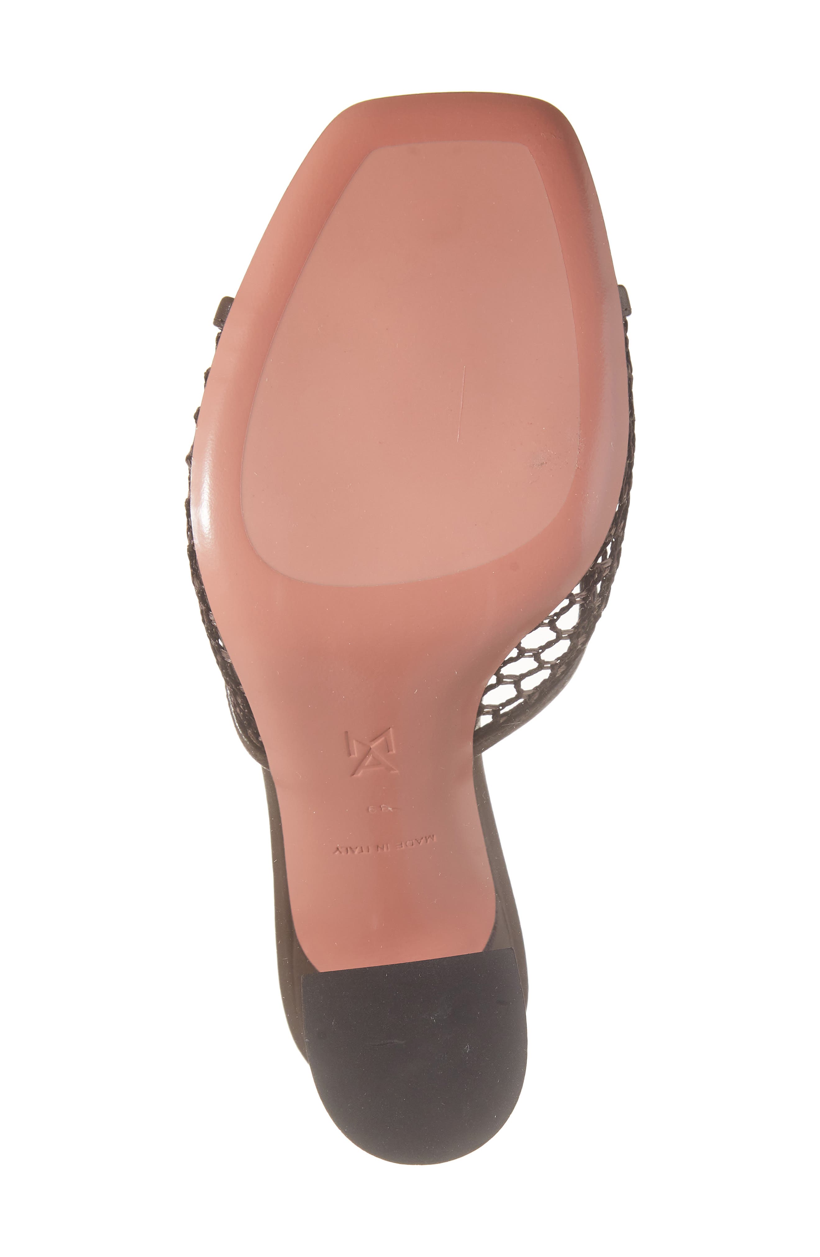 Amina Muaddi Lupita Net Slide Sandal (Women) | Nordstromrack