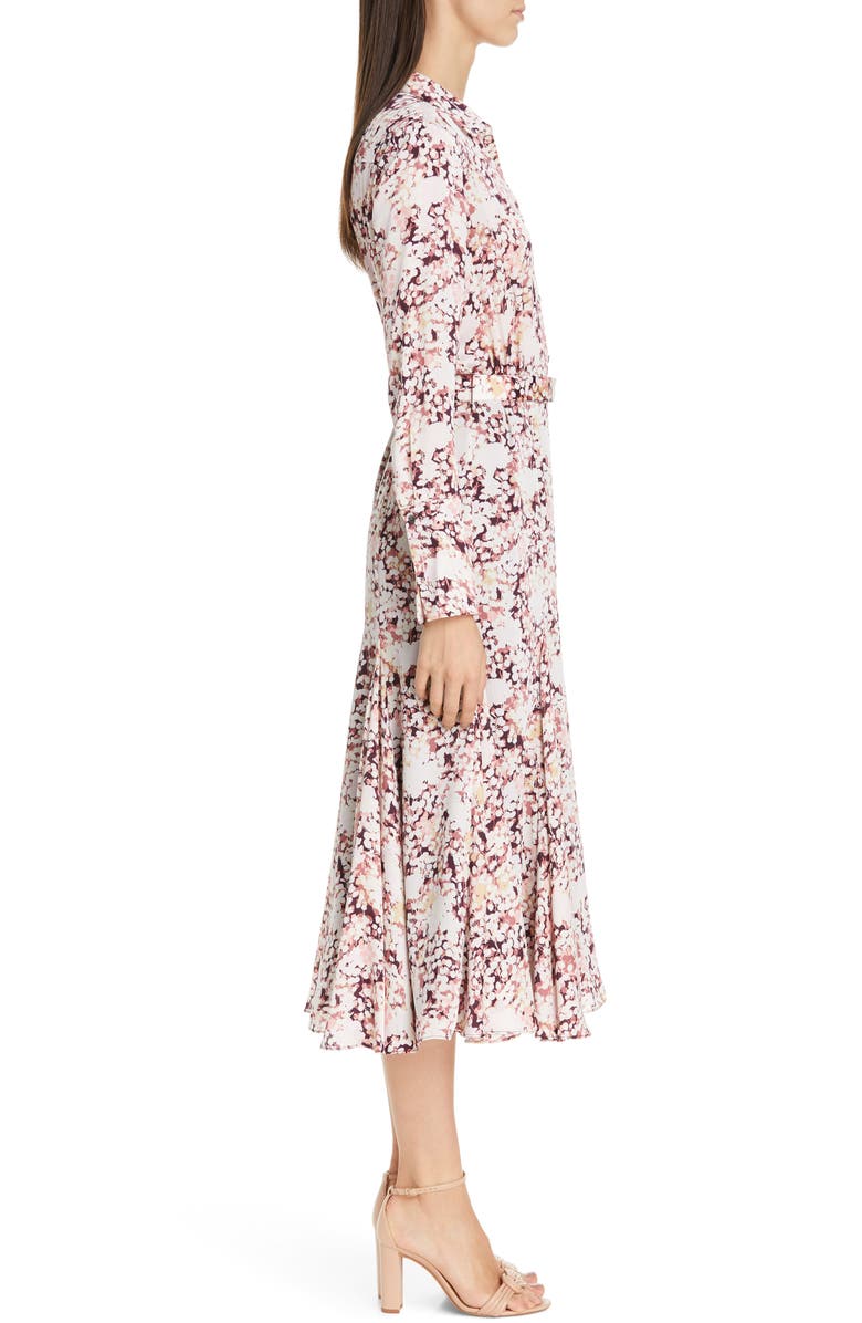 Equipment Bancort Long Sleeve Flared Hem Shirtdress | Nordstrom