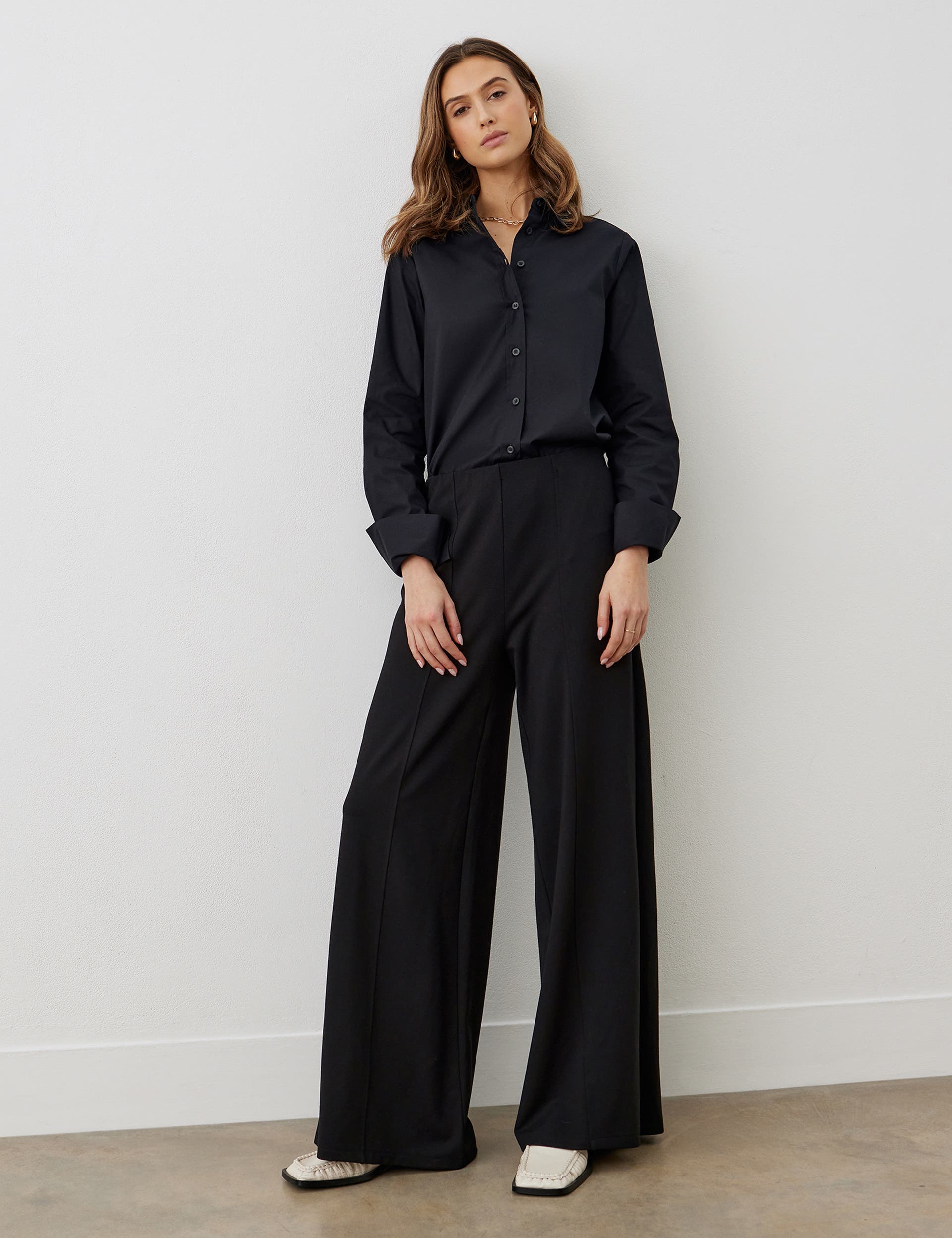 Finery London Matilda Ponte Jersey Trouser | Nordstrom