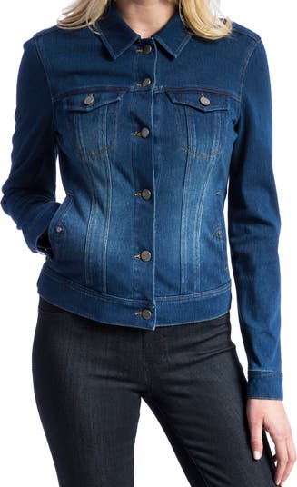 Liverpool Los Angeles Liverpool Knit Denim Jacket | Nordstrom