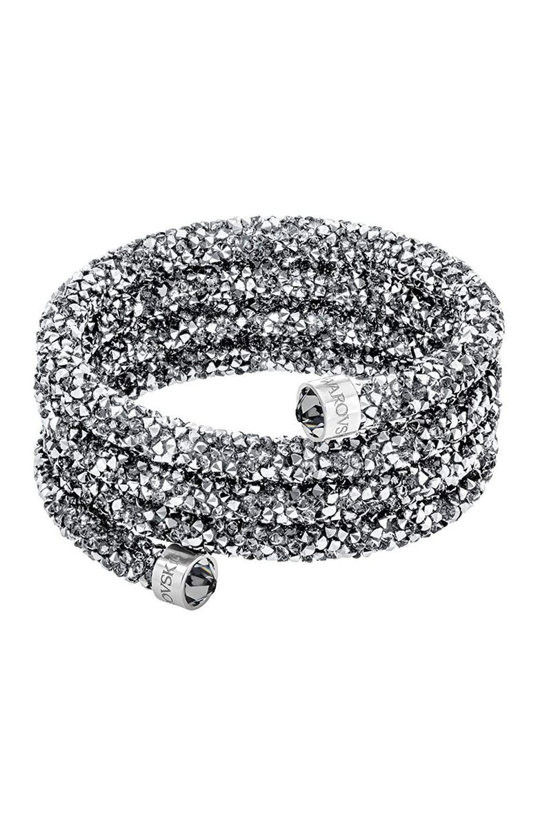 Swarovski Crystal Dust Studded Swarovski Crystal Wrap Around Bracelet ...