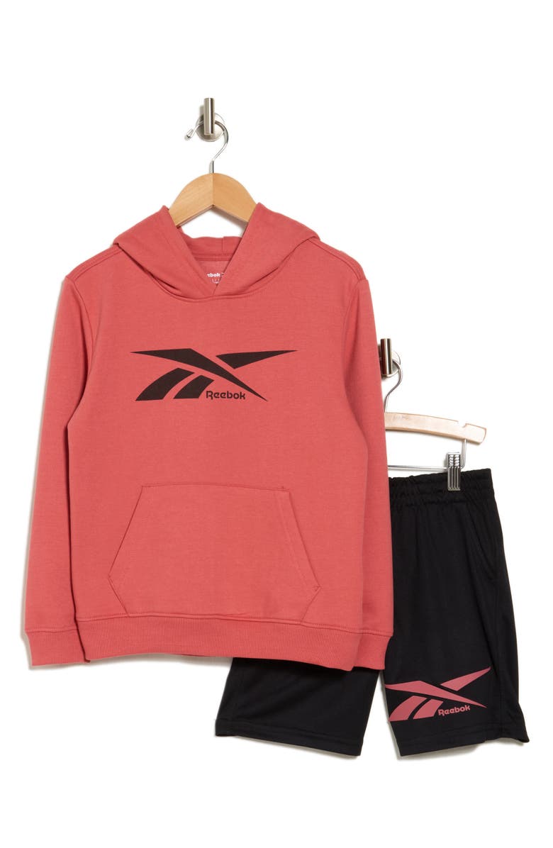 Reebok Kids' Hoodie & Bike Shorts Set | Nordstromrack