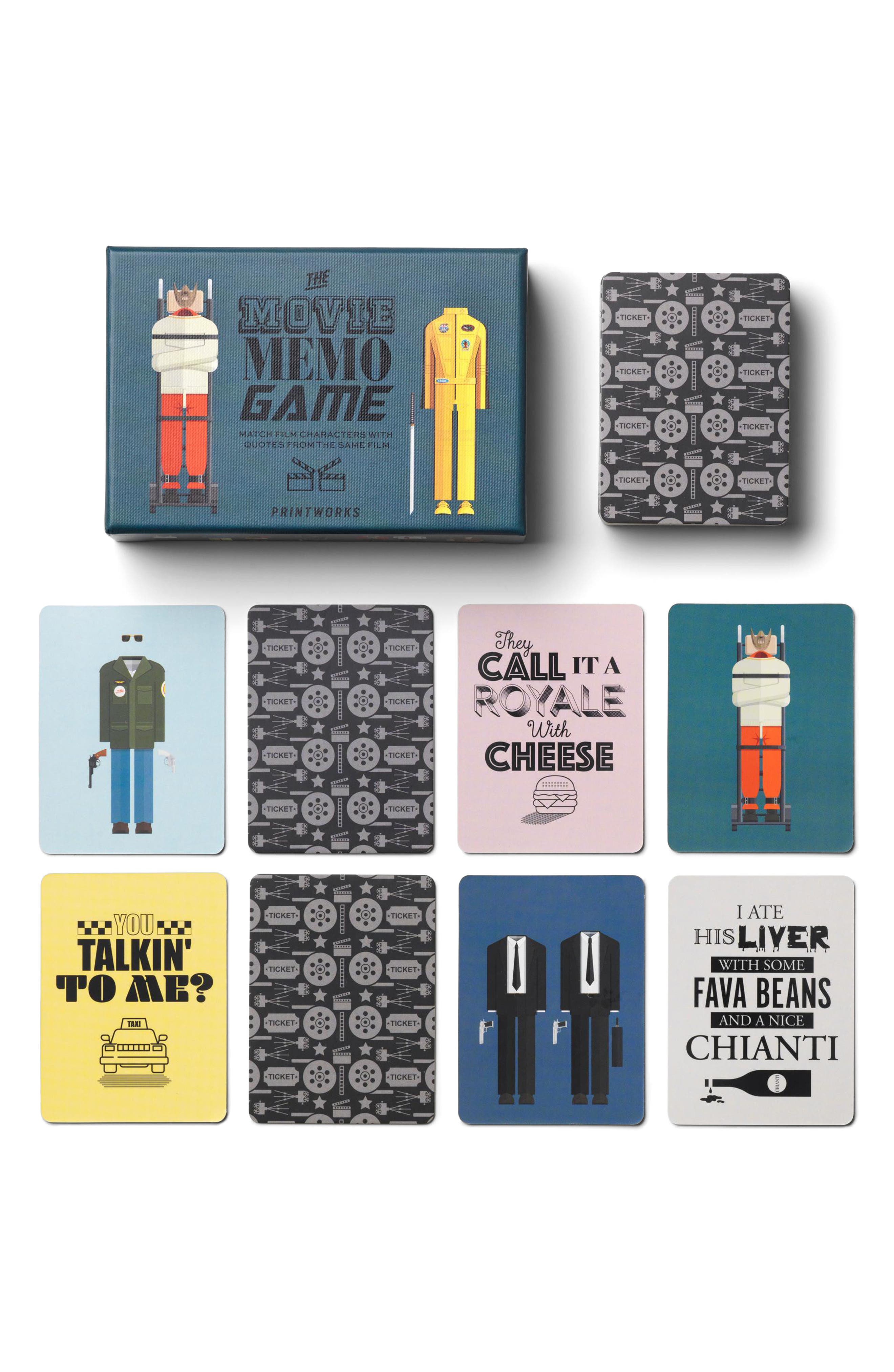 PRINTWORKS The Movie Memo Game | Nordstrom