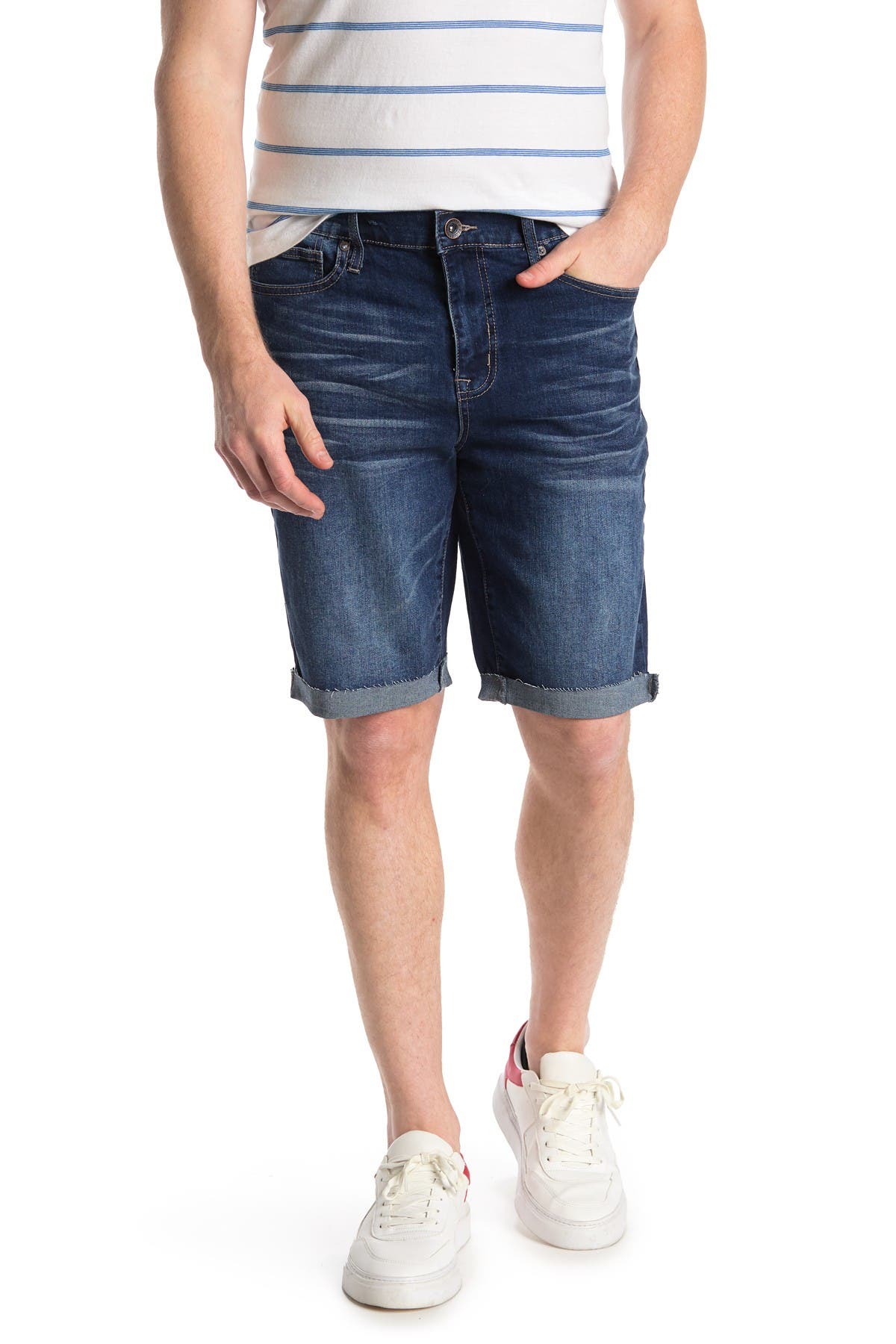 Request 5 Pocket Dark Denim 10" Shorts | Nordstromrack