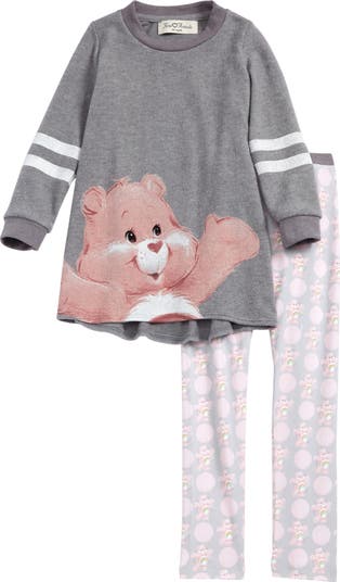 FOUR THREADS Care Bears™ by Fine Threads Rainbow Heart Varsity Tunic ...