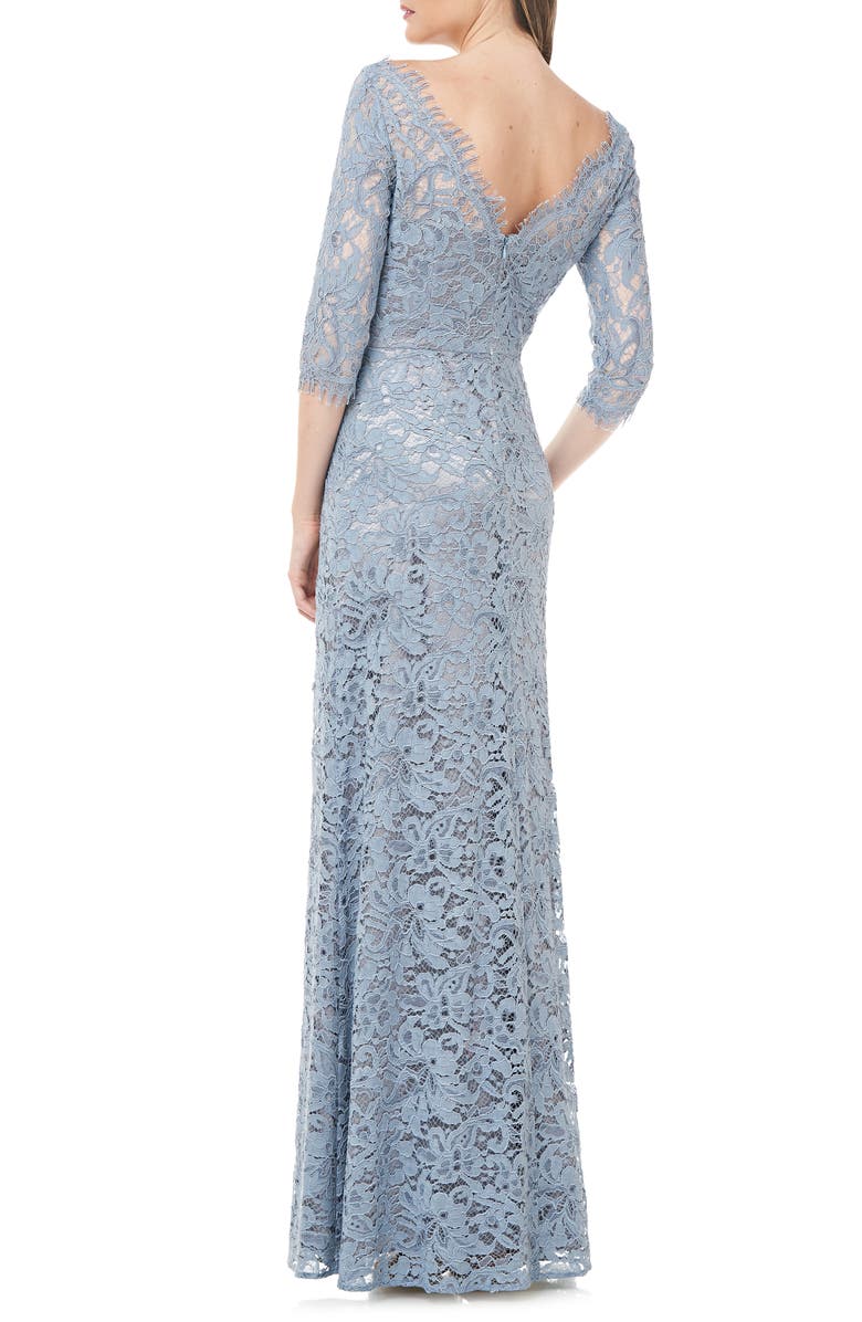 JS Collections Lace Column Gown | Nordstrom