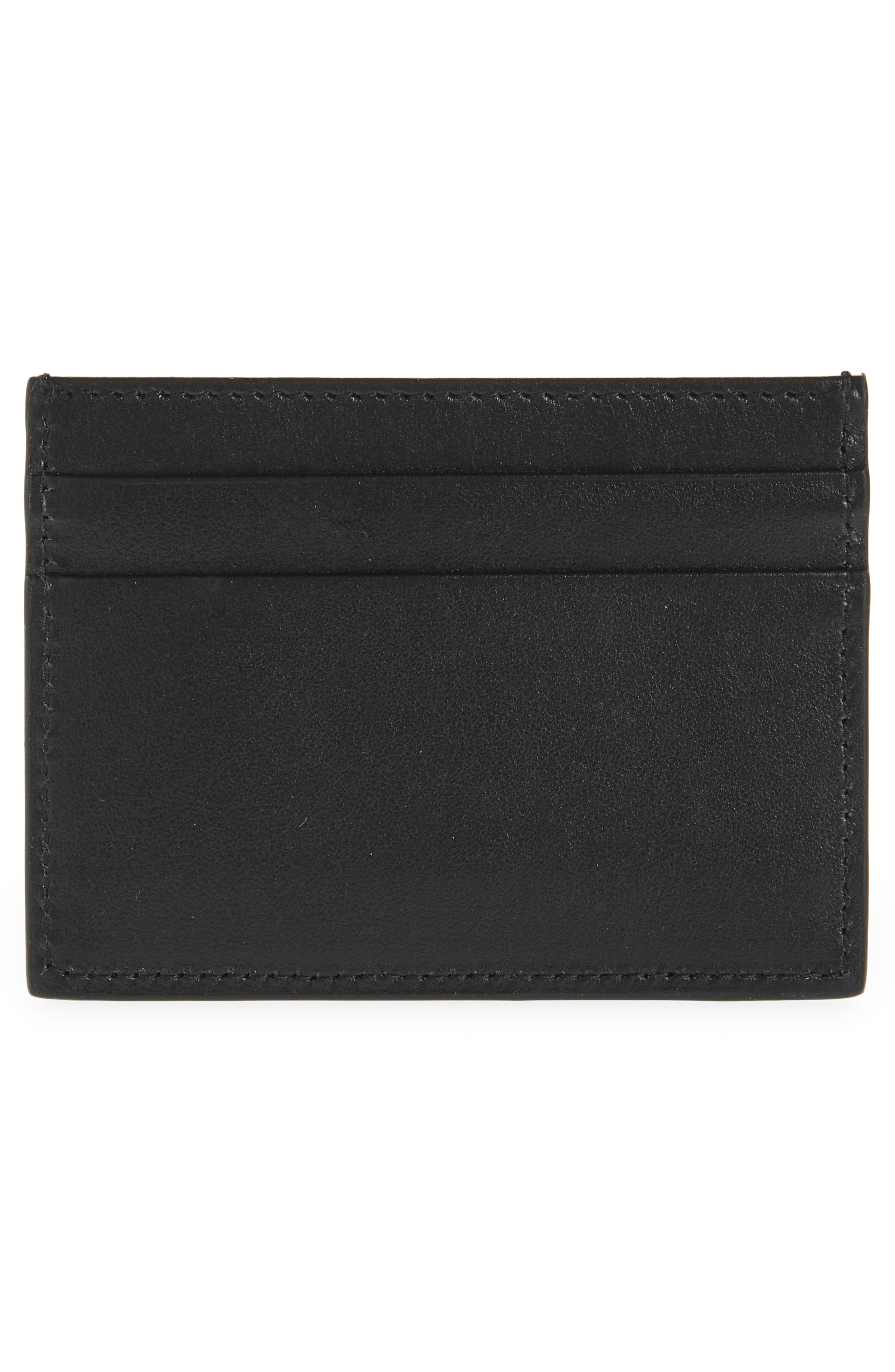 Dolce&Gabbana Logo Calfskin Card Case | Nordstrom
