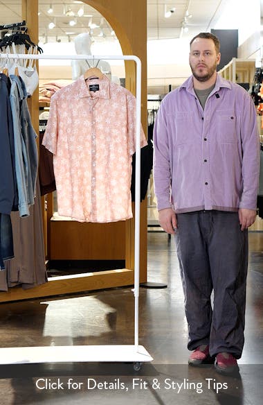 Rodd & Gunn Belleknowes Original Fit Floral Short Sleeve Linen Button ...