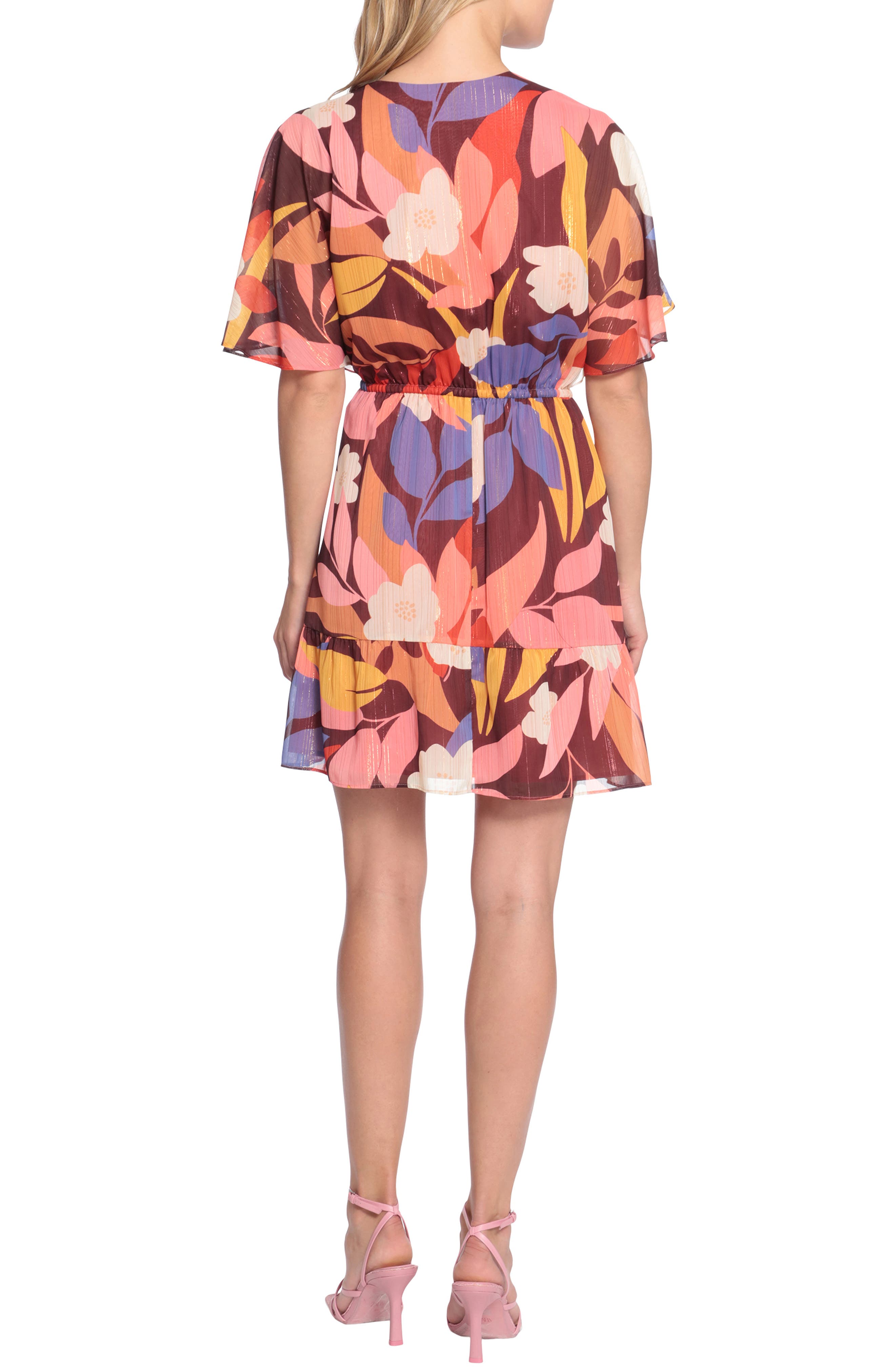 Donna Morgan Tie Waist Mini Dress | Nordstromrack