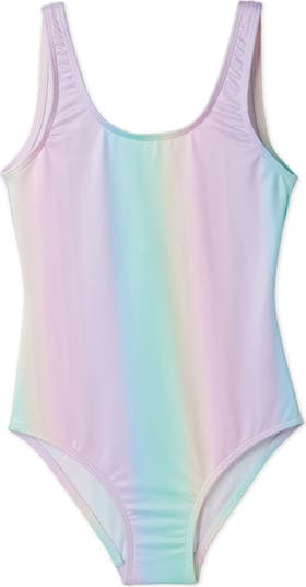 Stella Cove Pastel Rainbow One-Piece Swimsuit | Nordstrom
