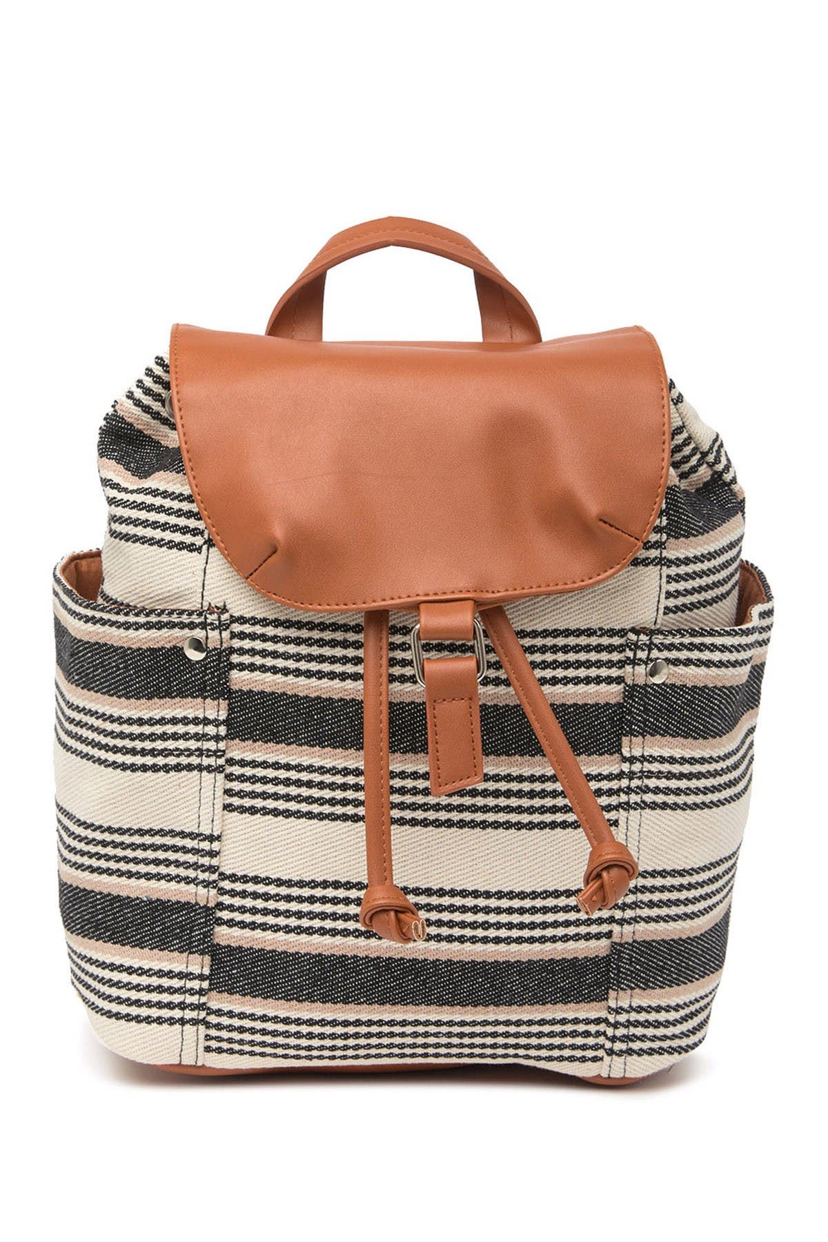 Madden Girl Striped Canvas Backpack | Nordstromrack