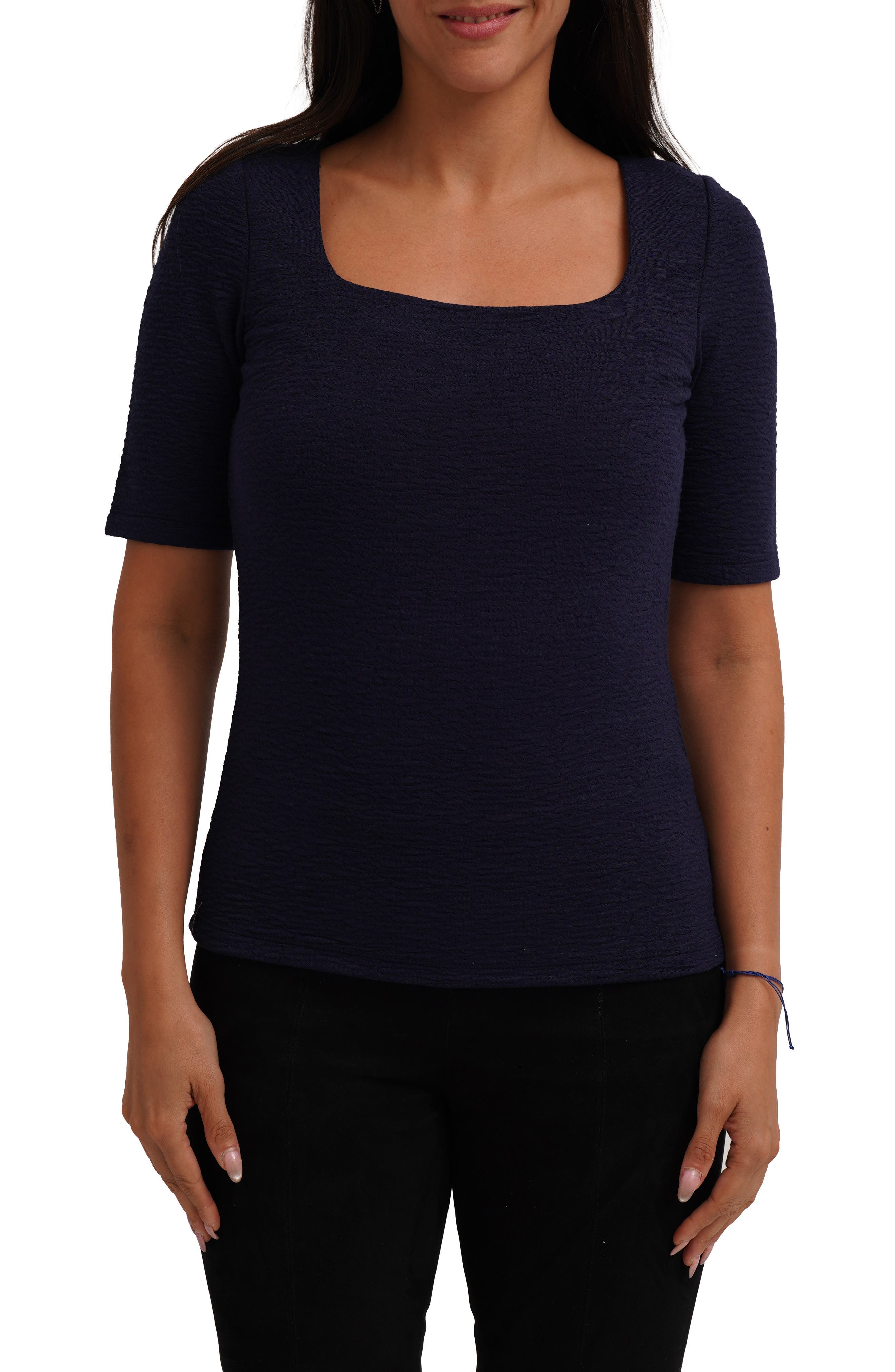 Textured Elbow Sleeve Top (Women) | Nordstromrack
