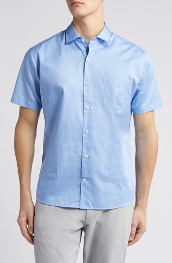 Peter Millar Grove Short Sleeve Button-Up Shirt | Nordstromrack