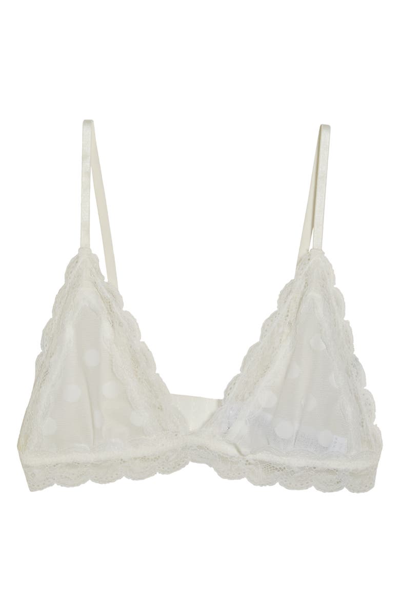 Topshop Lace Trim Triangle Bralette | Nordstromrack