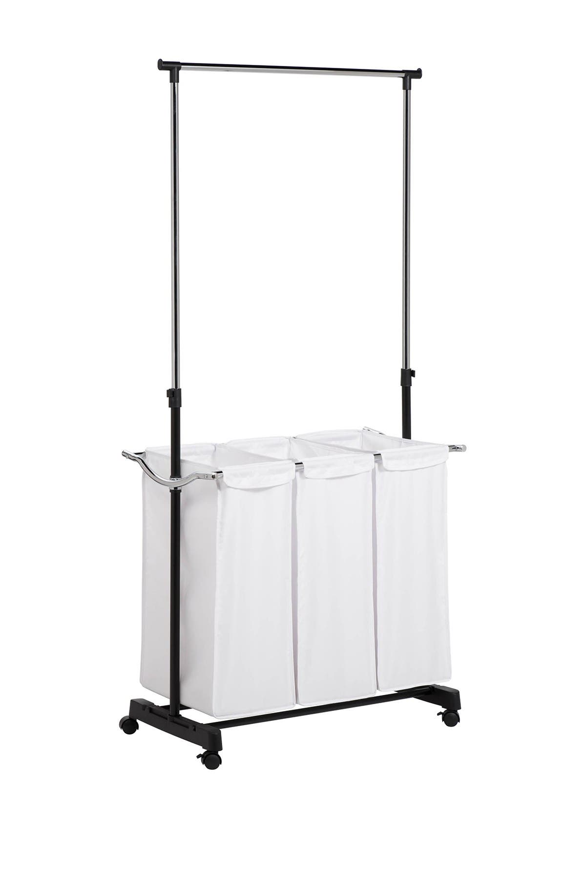 HONEY-CAN-DO Triple Sorter Laundry Center with Hanging Bar | Nordstromrack
