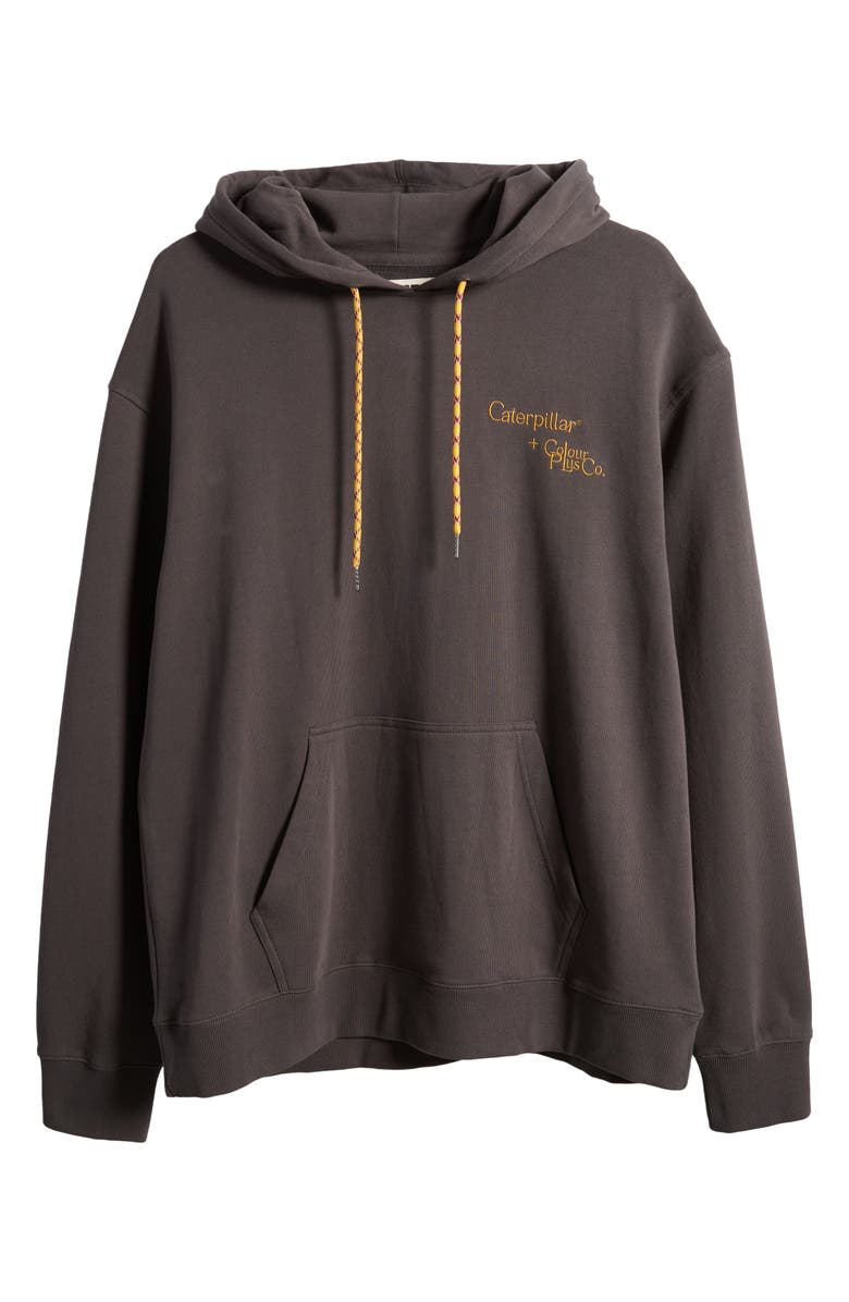 CAT WWR Embroidered Logo Cotton Hoodie | Nordstromrack