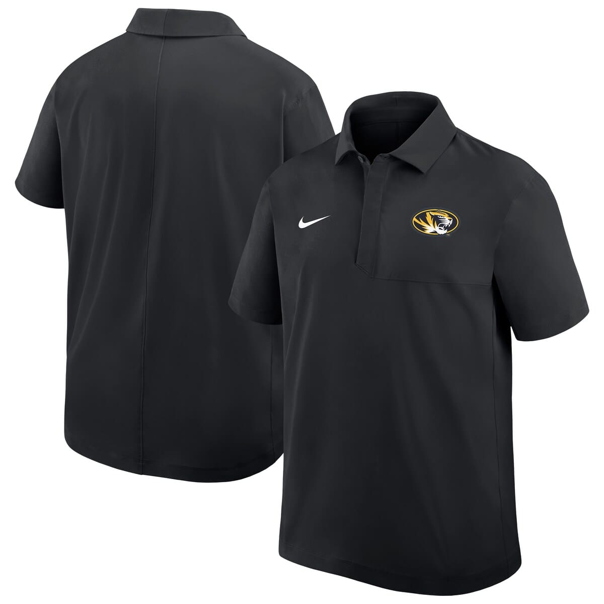 Nike Men's Nike Black Missouri Tigers Woven Polo | Nordstrom