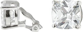 CZ by Kenneth Jay Lane CZ Clip-On Earrings | Nordstromrack
