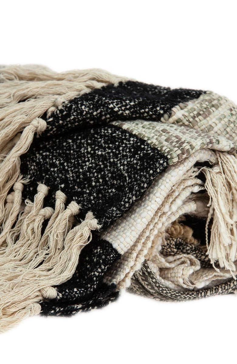 PARKLAND COLLECTION Inca Transitional Multicolored Handloomed 52" x 67 ...