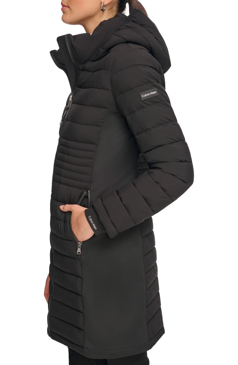 Calvin Klein Packable Channel Quilt Scuba Puffer Jacket | Nordstromrack
