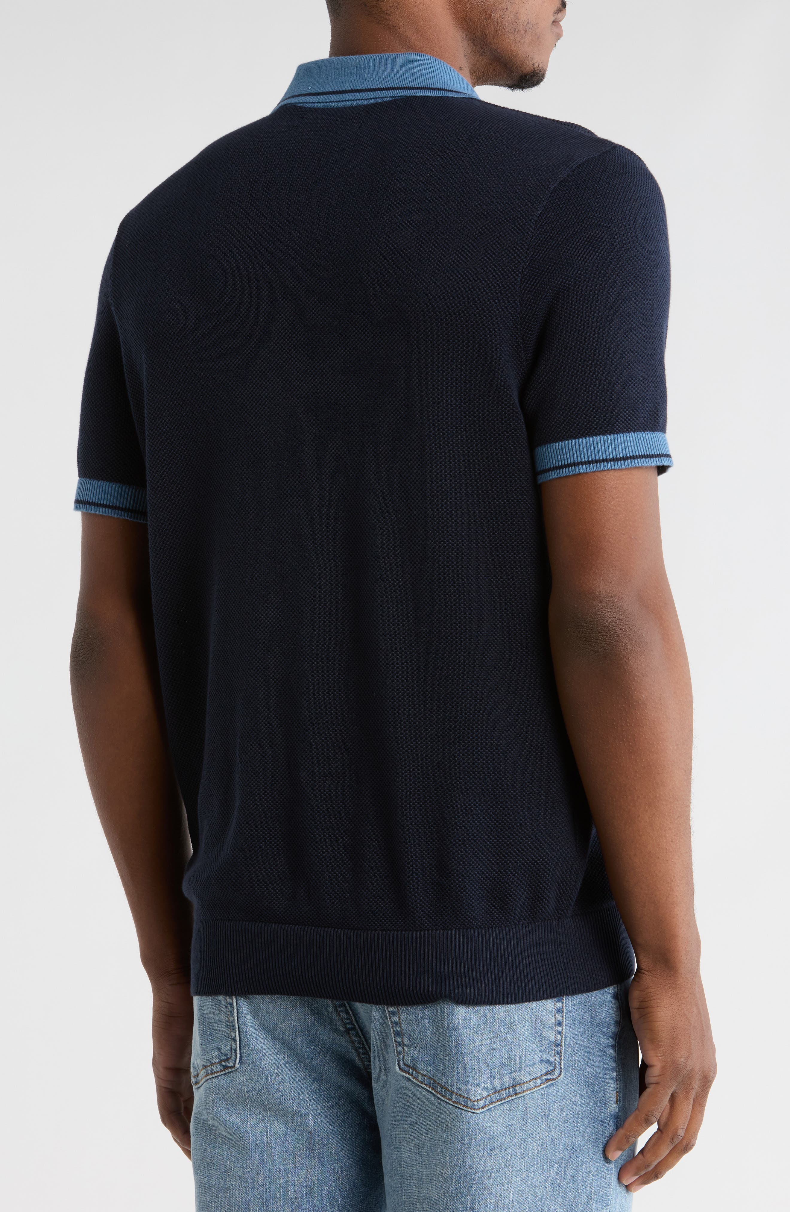 Original Penguin Slim Fit Honeycomb Knit Polo | Nordstromrack