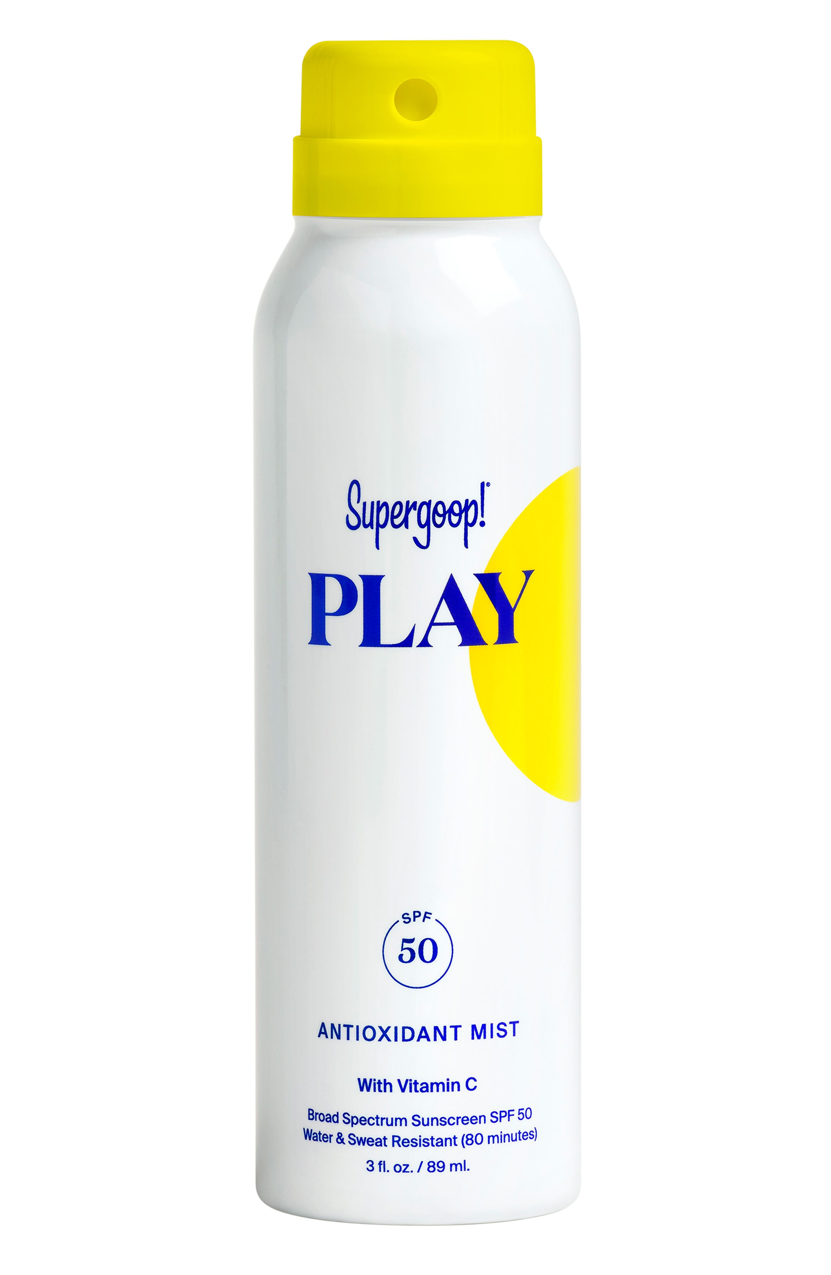 Supergoop!® Supergoop! Play Antioxidant Body Mist SPF 50 Sunscreen ...