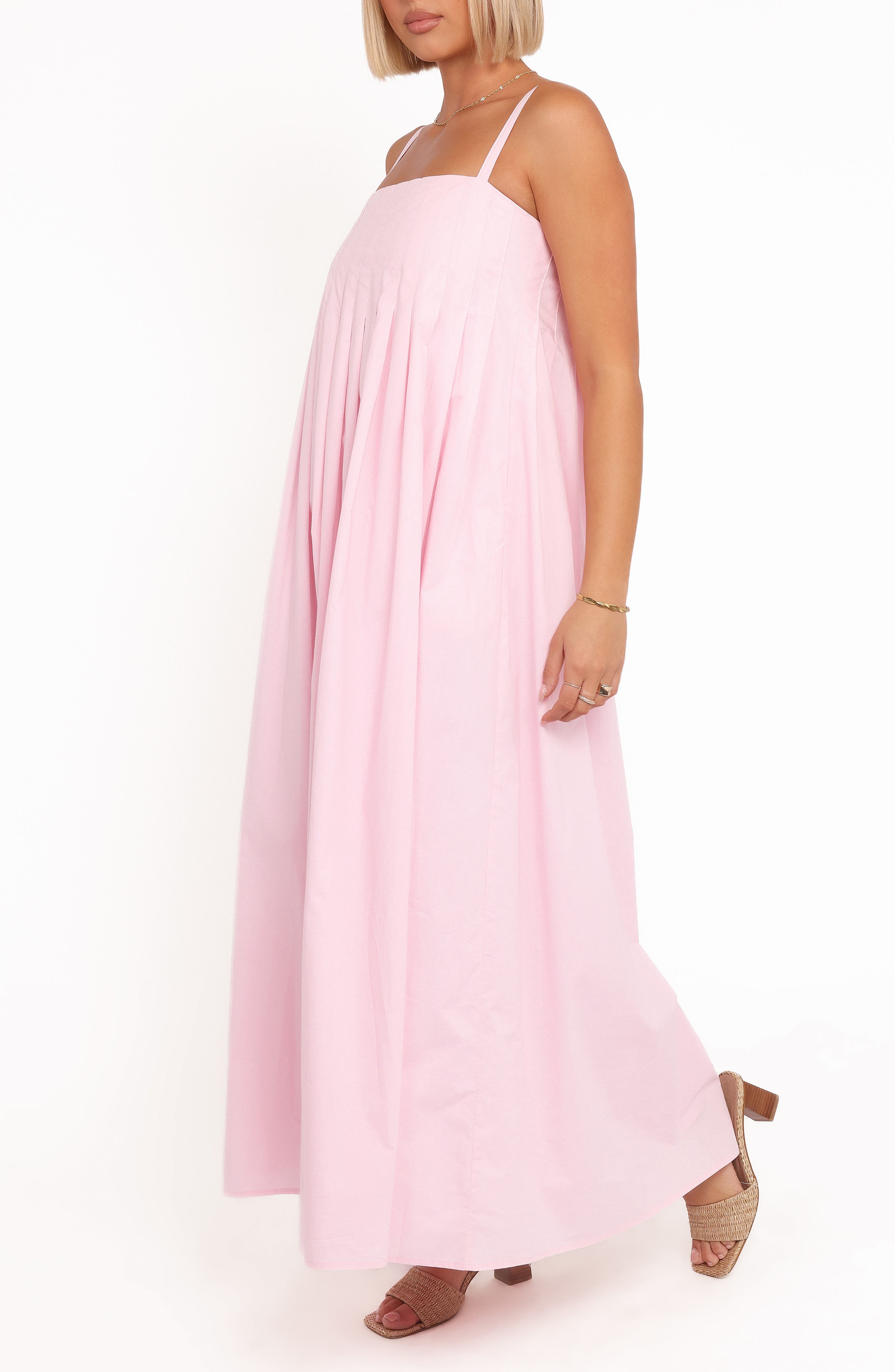 Petal & Pup Corfu Pleat Maxi Dress | Nordstrom