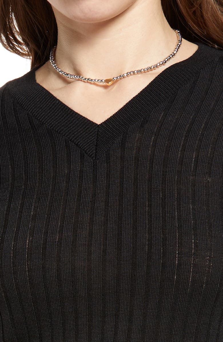 BP. Reagan Rib Crop Sweater | Nordstromrack