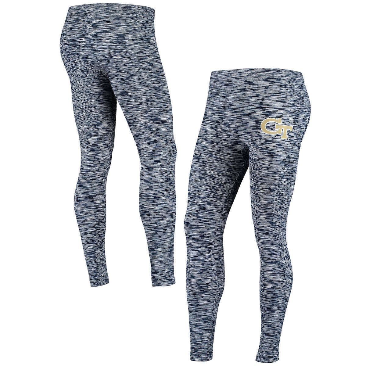BOXERCRAFT Women's Navy Georgia Tech Yellow Jackets Cozy Fleece Lined ...