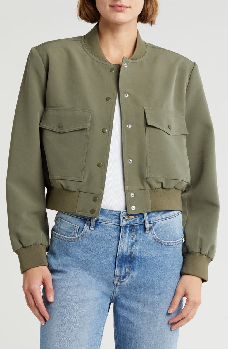 Vigoss Cropped Bomber Jacket | Nordstromrack