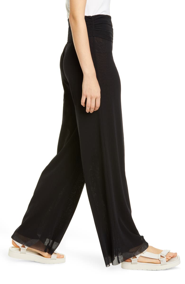 Fuzzi Mesh Wide Leg Pants | Nordstrom